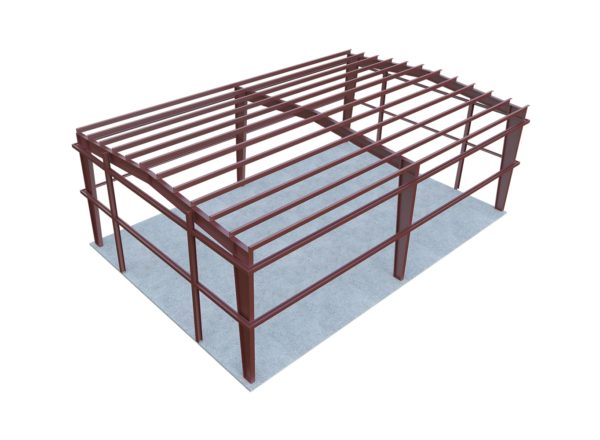 24x48 Garage Metal Building Package: Quick Pricing | General Steel Shop