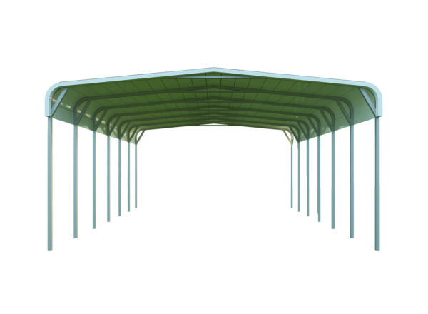 20x30 Tube Frame Carport Package: Quick Prices | General Steel Shop