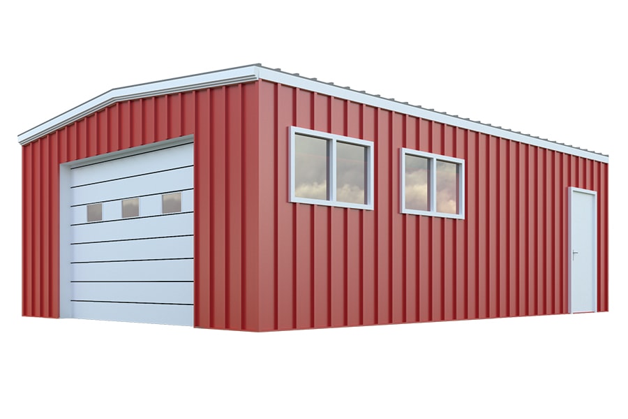 20x30 Workshop - Metal Building - Quick Prices | General Steel