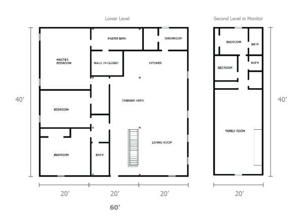 60x60 Barndominium Metal Building: Quick Prices | General Steel Shop