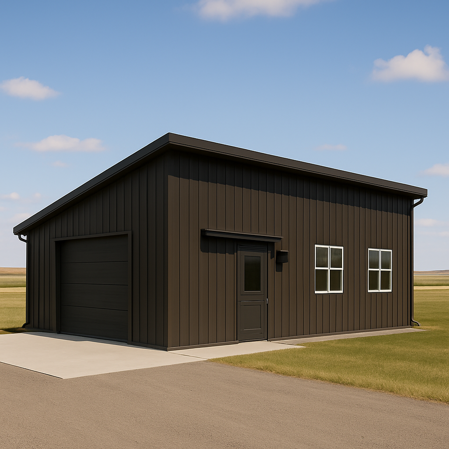 Cathy's 30x40 Metal Building in Montana | General Steel