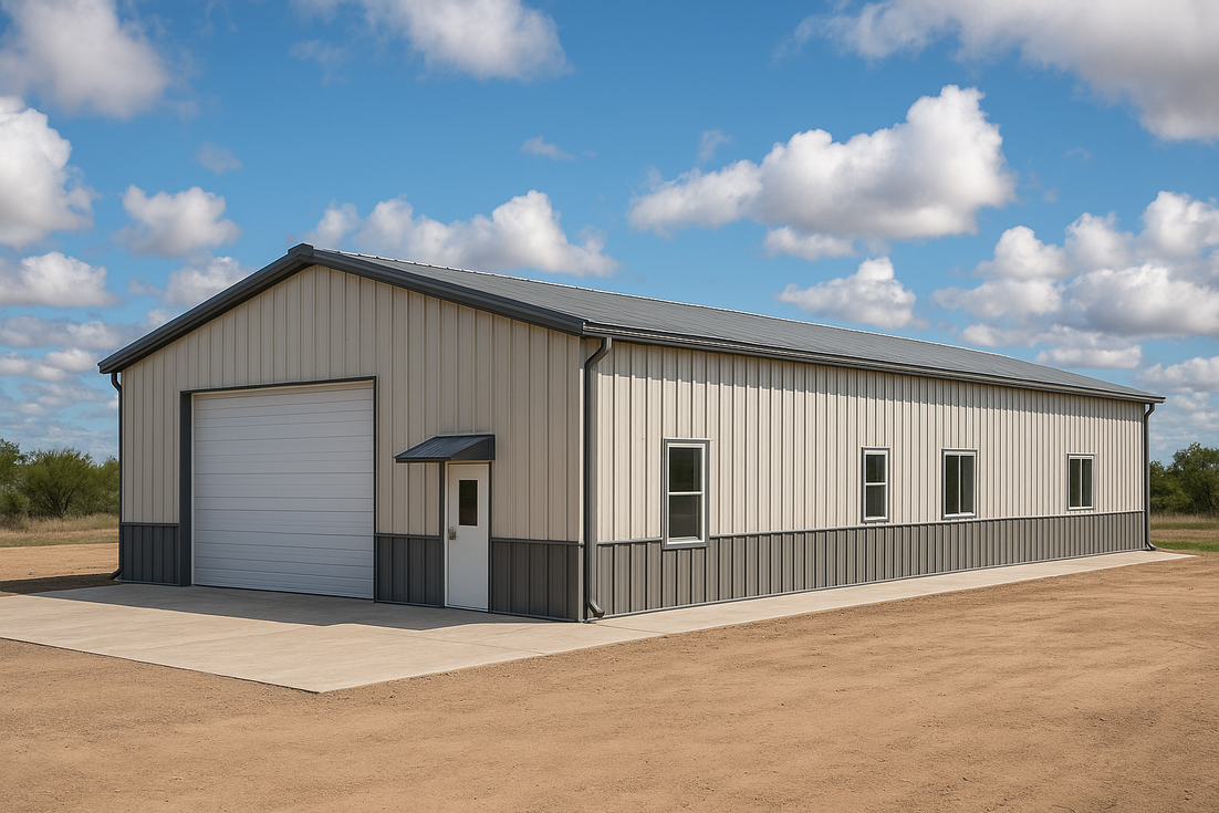 Fred's 30x40 Steel Building Kit in Wisconsin | General Steel