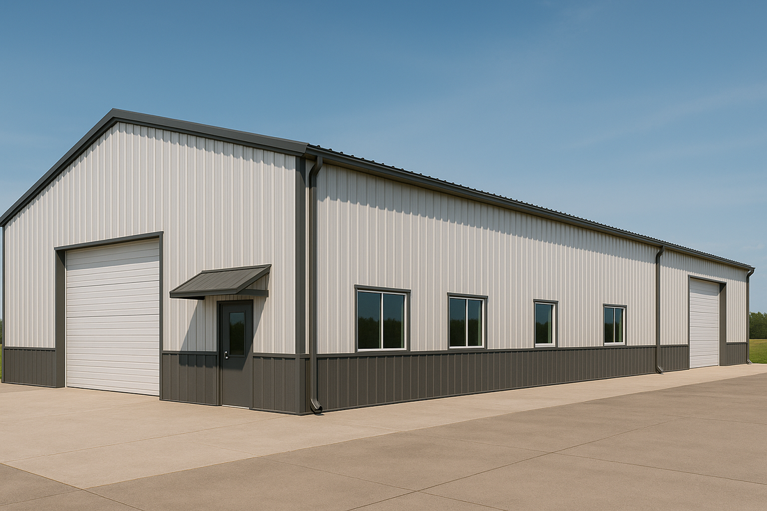 Scott's 30x60 Metal Building Workshop in Texas