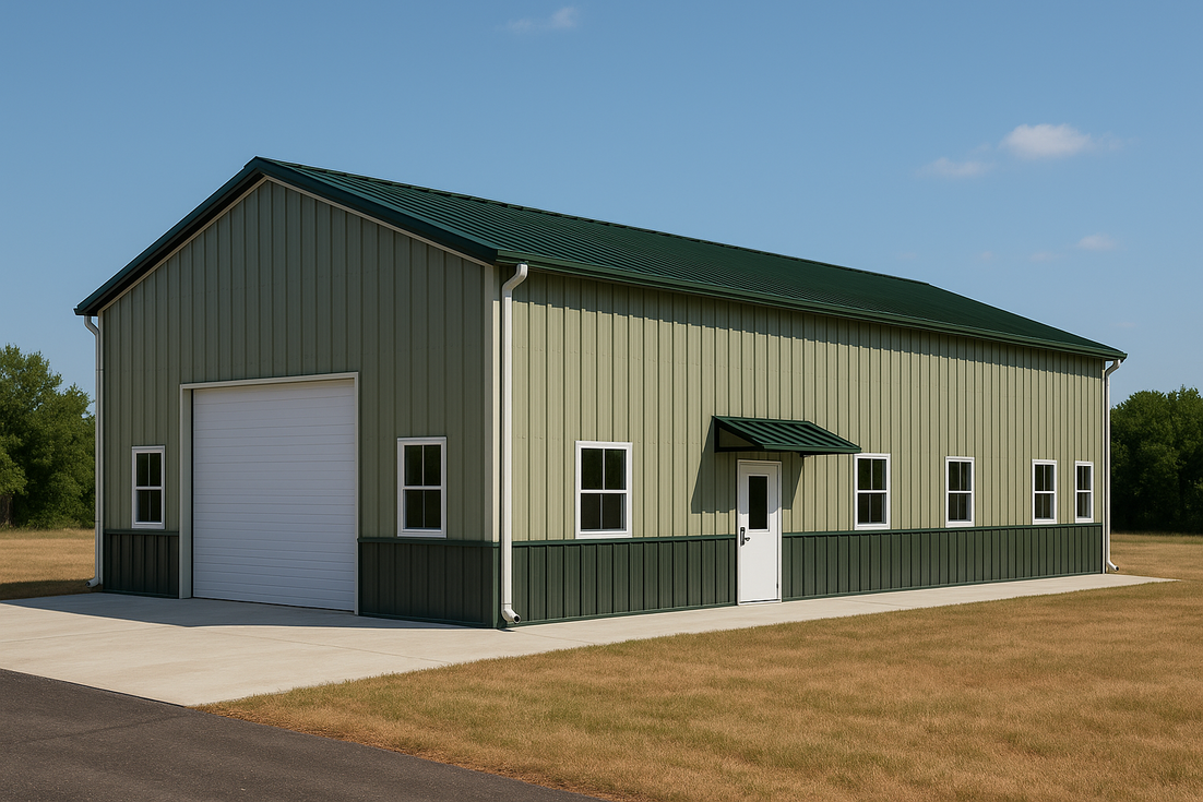 Gary's 30x45 Metal Building in Washington | General Steel