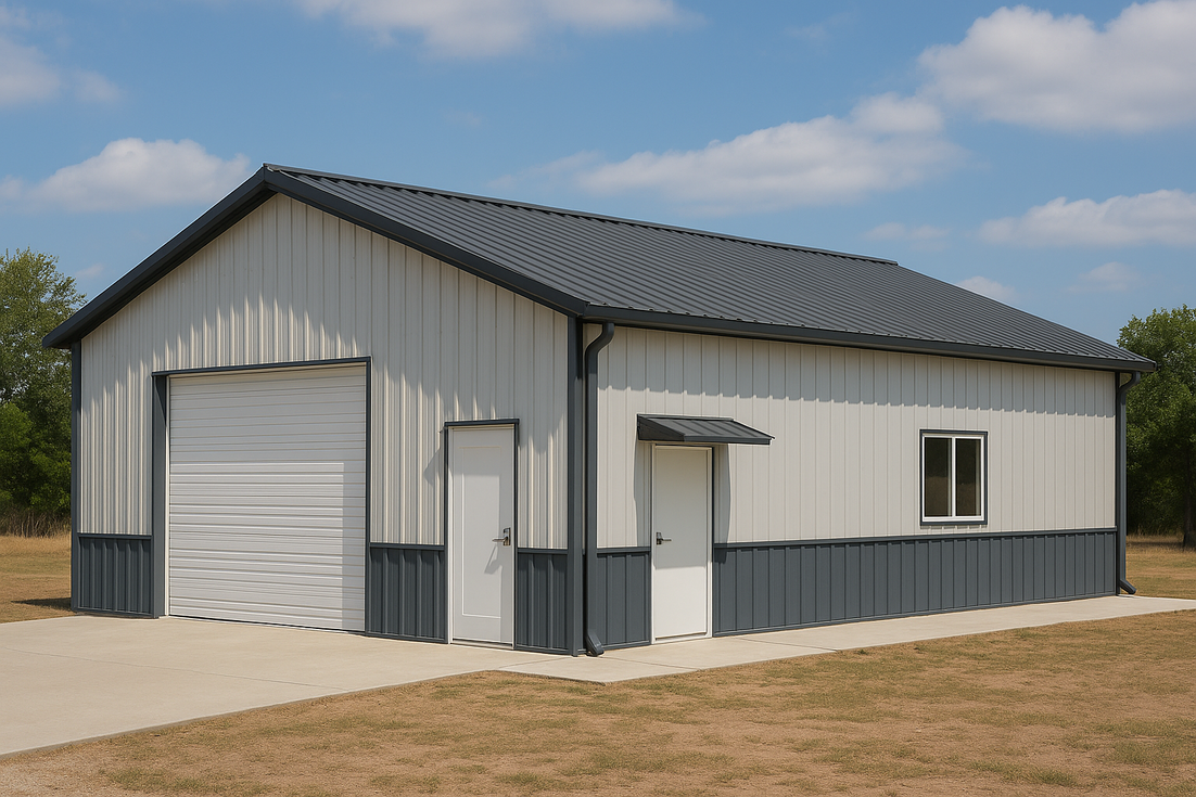 Tony's 26x30 Metal Building in South Carolina | General Steel