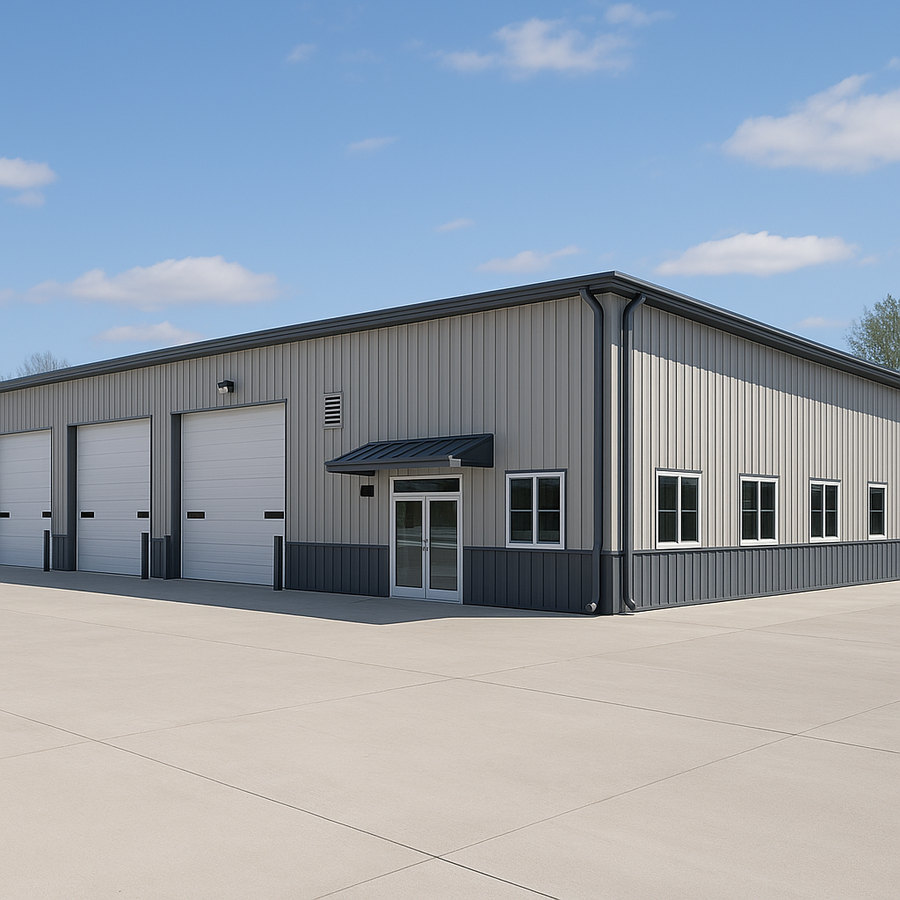 Bob's 60x120 Steel Building Kit in Ohio | General Steel