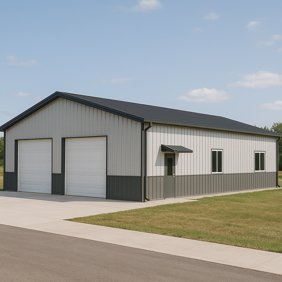 Bruce's 50x80 Metal Building in Idaho | General Steel