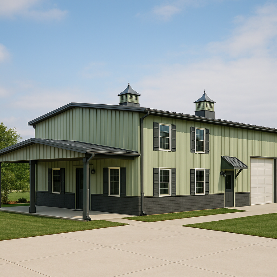 Michael's 60x40 Barndominium in Tennessee | GenSteel