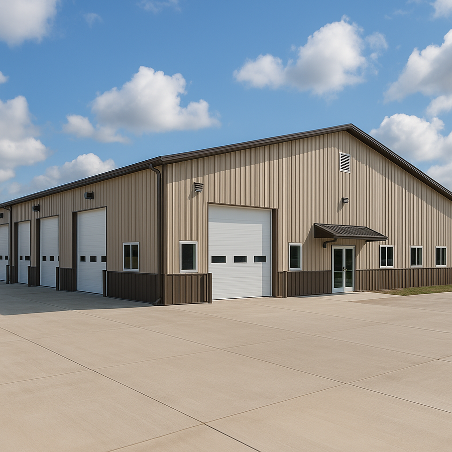 Jared's 60x120 Metal Building in Oklahoma | General Steel